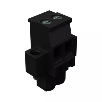 5.00mm Pitch Eurostyle Vertical Plug, with Retention Screws, Rear Wire Entry, 2 Circuits for sale