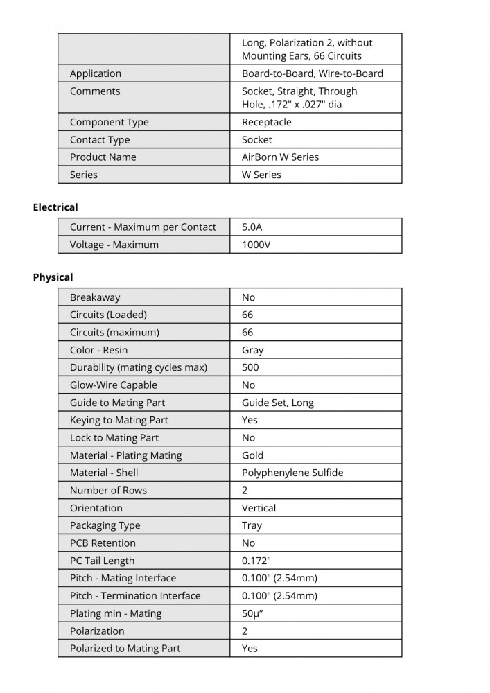 WTAX66SAD11SYL-2 technical document page 2