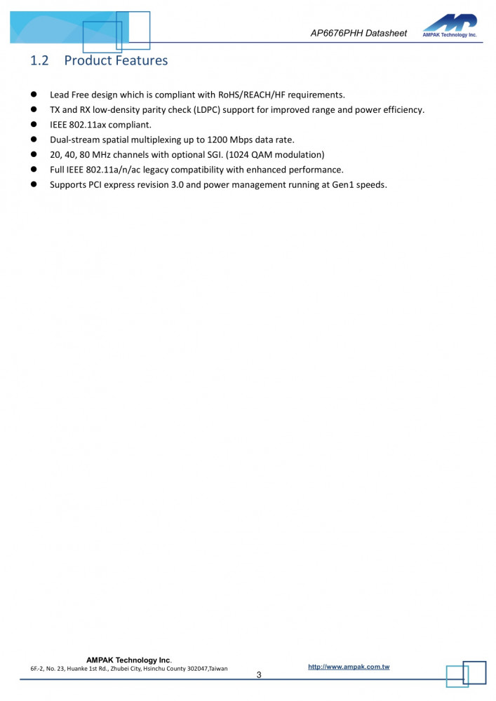 AP6676PHH document page 6