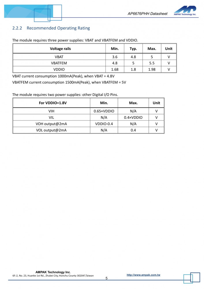 AP6676PHH document page 8