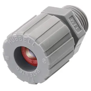 Kellems Wire Management, Cord Connectors, Straight Male, .06