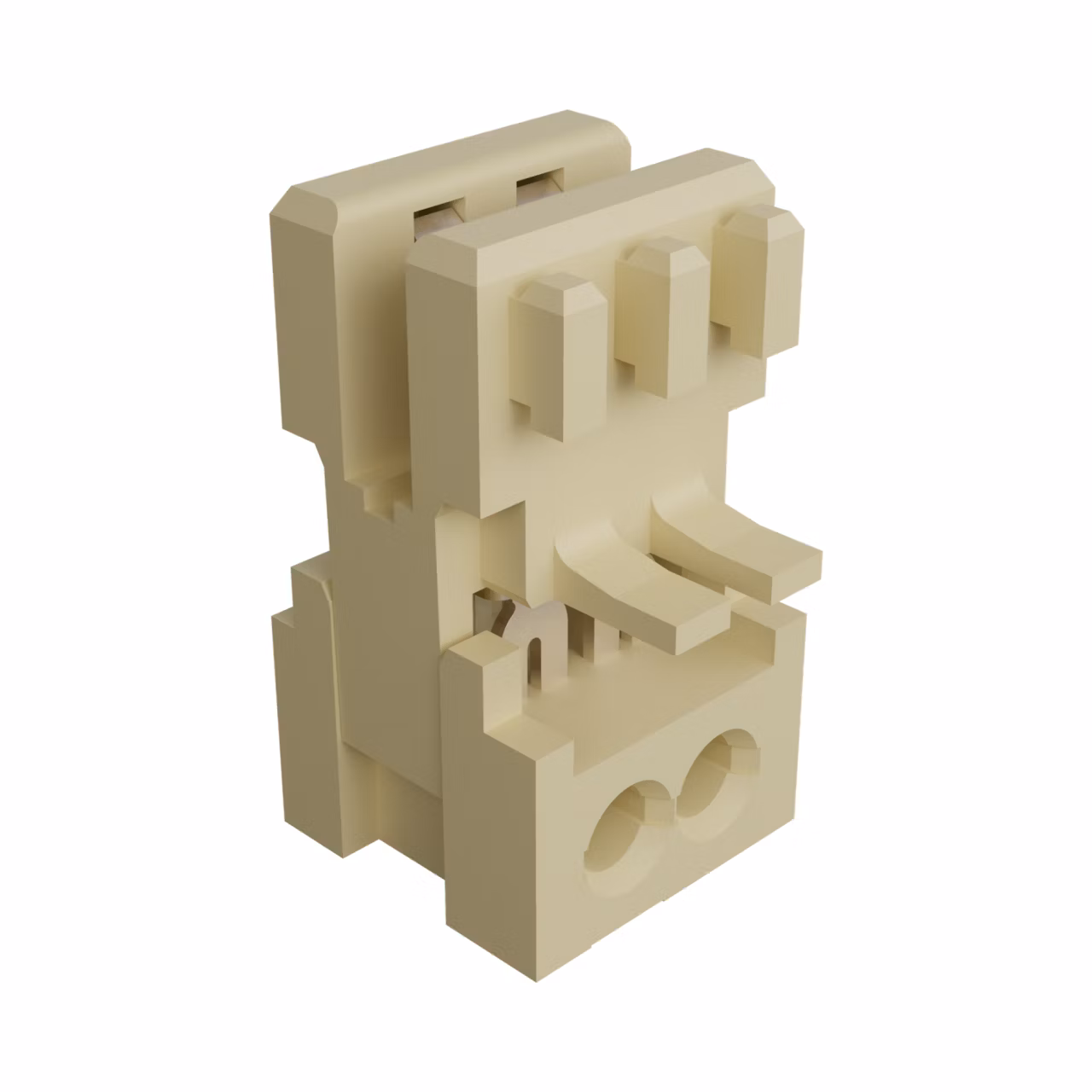 Appli-Mate RAST 2.5 Connector, 2.50mm Pitch, Female, 2 Circuits, All Position Keys, Open Endwalls, Zeus Housing for sale