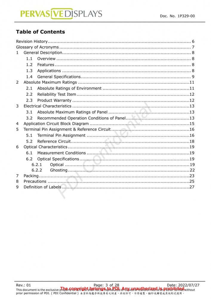 E2417PS0D1 specification page 3