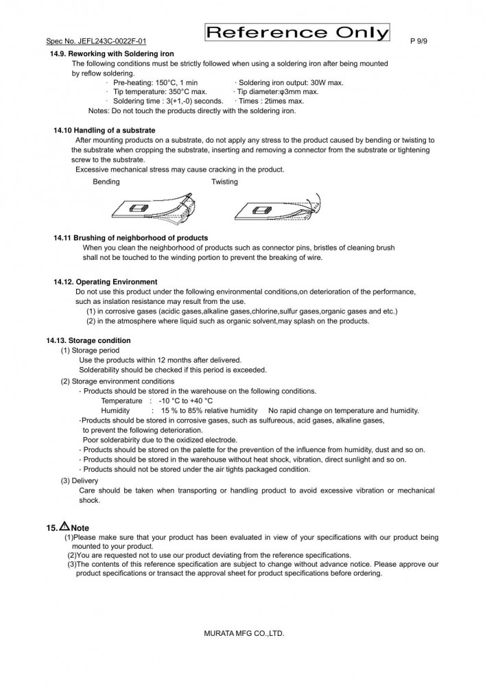 DLW5AHN402SQ2L reference specification page 9