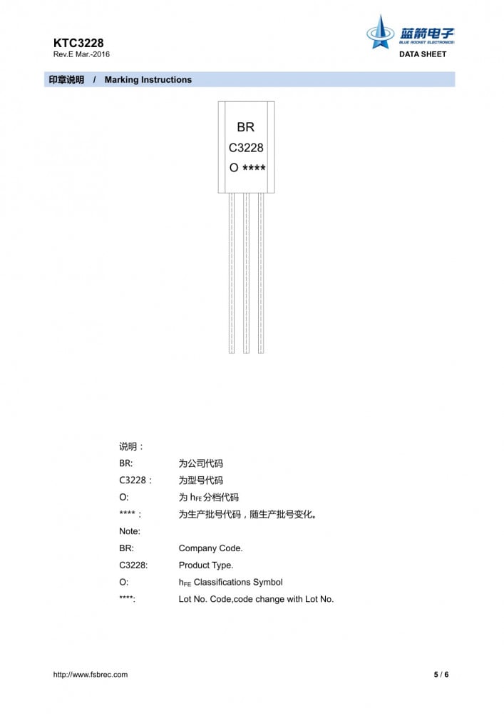 KTC3228-Y datasheet page 5