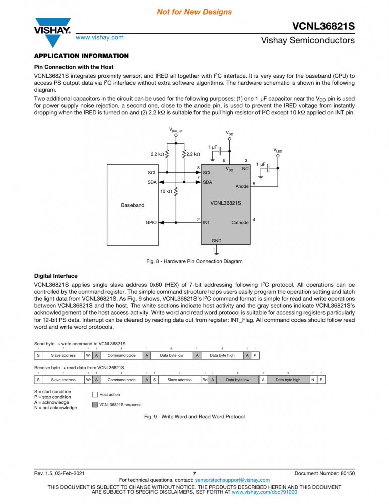 VCNL36821S datasheet page 7