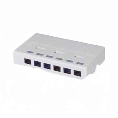 L-com SMM45-6W Patchbay Jack Panel Accessory Chip for sale
