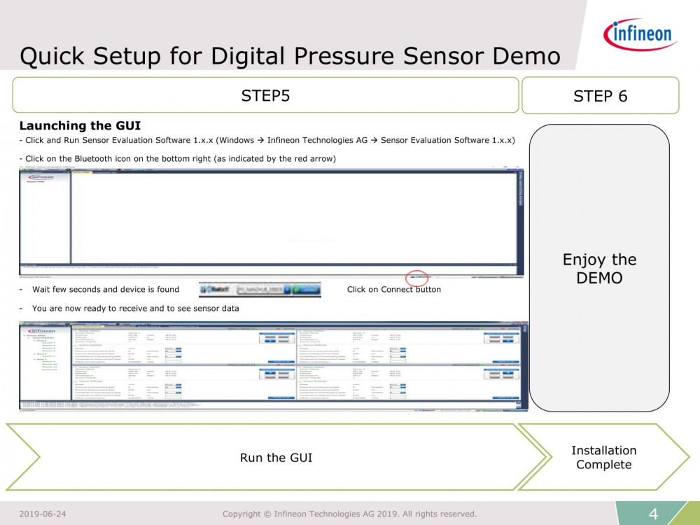 Infineon Sensor Hub Nano documentation page 4