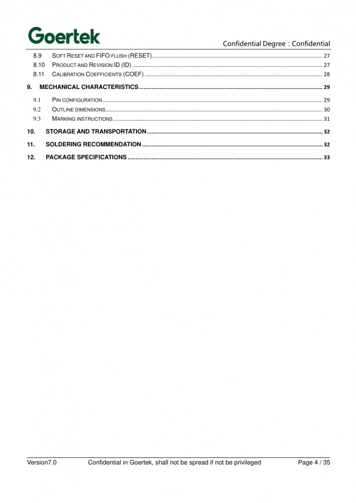 SPL06-001 datasheet page 4