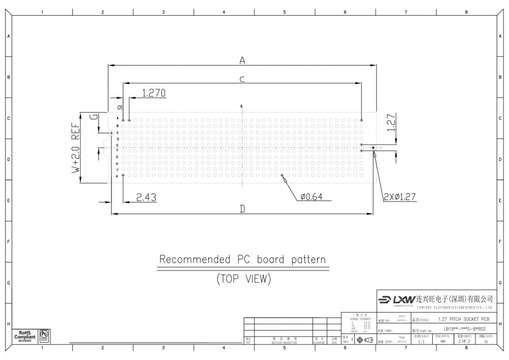 LXWCONN LB1950-F40S-BAR02 technical drawing page 2