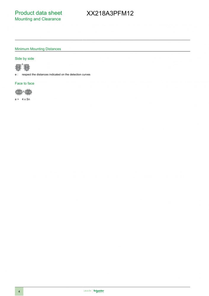 XX218A3PFM12 technical document page 4