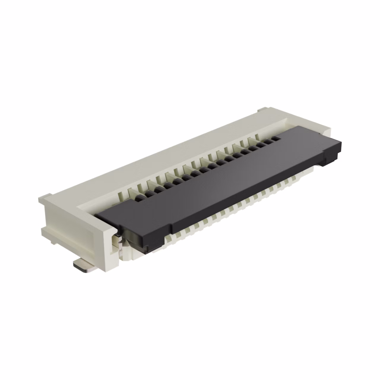 Easy-On FFC/FPC Connector, 1.00mm Pitch, 1.90mm Height, Single Bottom Contact (FS19), Right-Angle, Surface Mount, ZIF, 8 Circuits, Tin-Bismuth Plating for sale