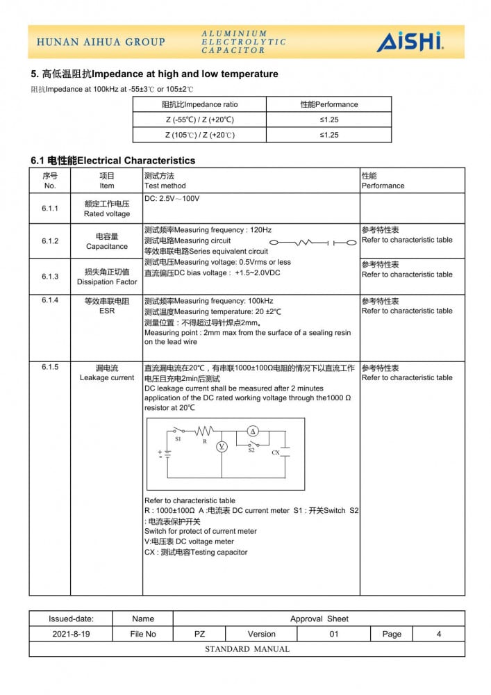AISHI PZ specification page 4