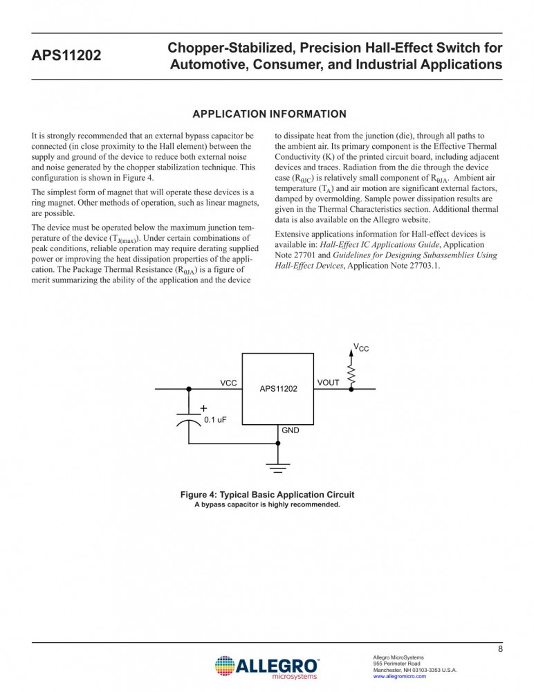 APS11202 datasheet page 8