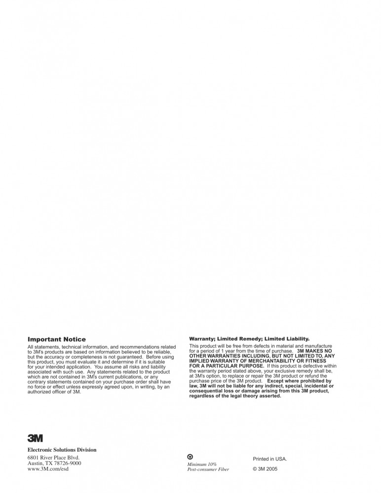 3M 10250-0210EC product reference page 3