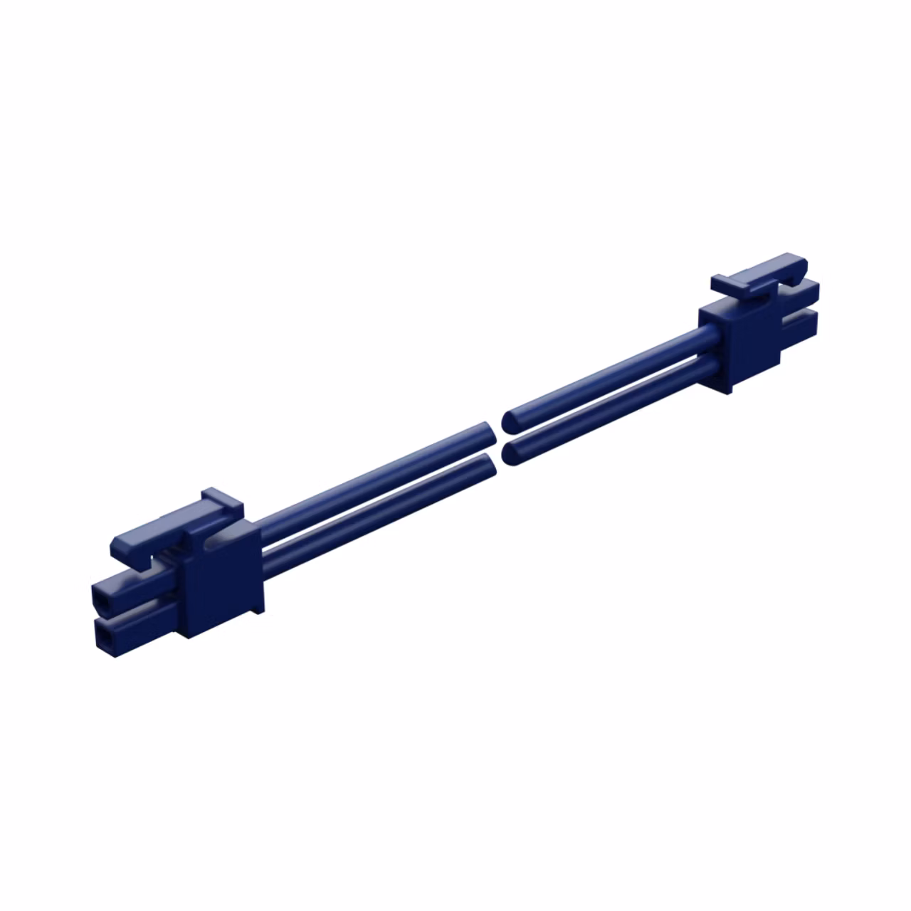 Mini-Fit Versa Color-to-Mini-Fit Versa Color Off-the-Shelf (OTS) Cable Assembly, 4.20mm Pitch, Dual Row, 150.00mm Length, 2 Circuits, Blue for sale