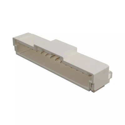 DuraClik Wire-to-Board Header, Single Row, Right-Angle, 14 Circuits, Tin  (Sn) Plating, Natural for sale