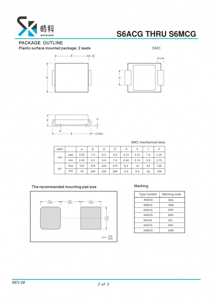 S6MCG datasheet page 3