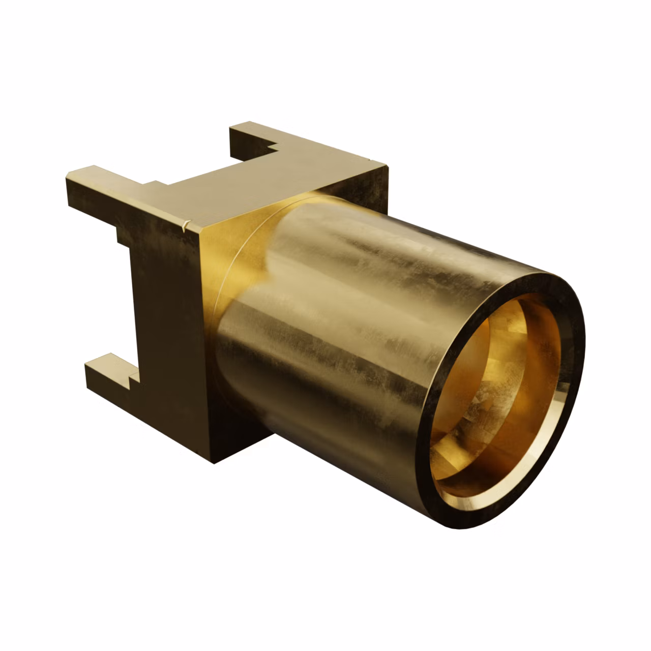 SMP-MAX Plug, Straight, Detent, PCB, Through Hole, One Piece Per Bag, 50 Ohms for sale