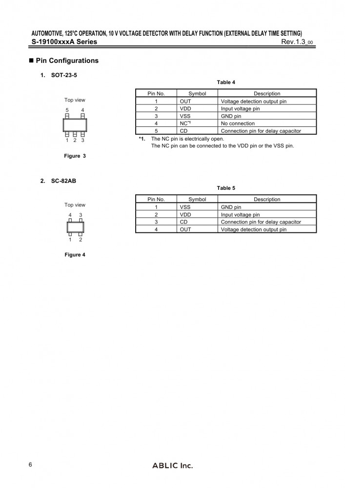 S-19100xxxA datasheet page 6