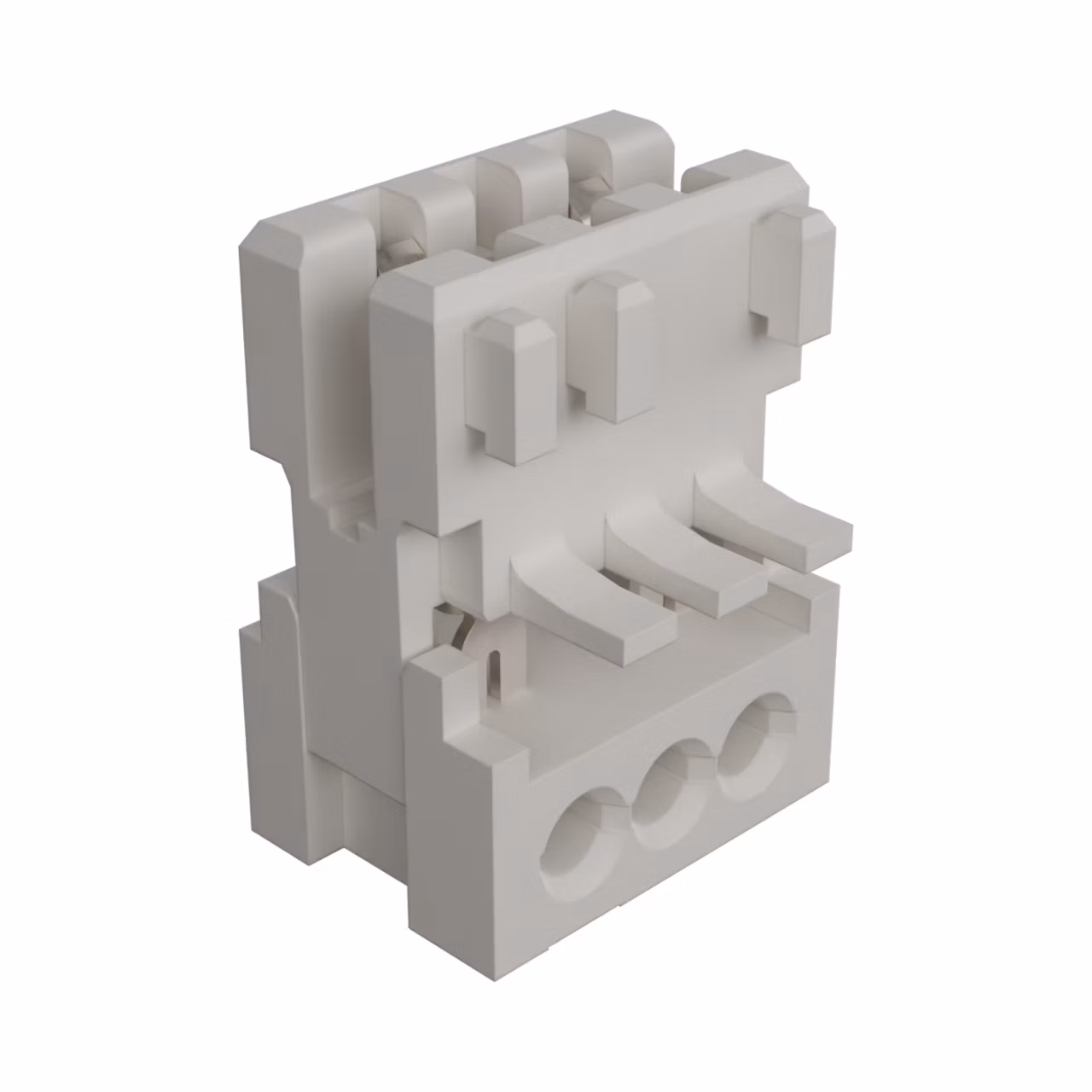 Appli-Mate RAST 2.5 Female Connector, 5.00mm Pitch, 2 Circuits, Position C Removed, Open Endwalls for sale
