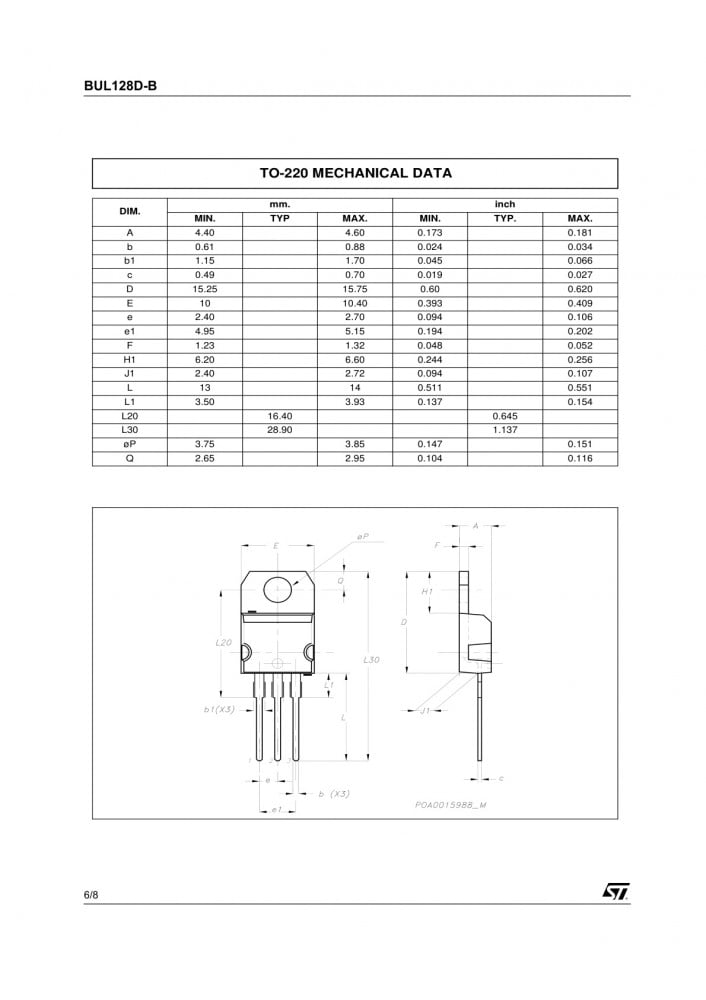 BUL128D-B datasheet page 6