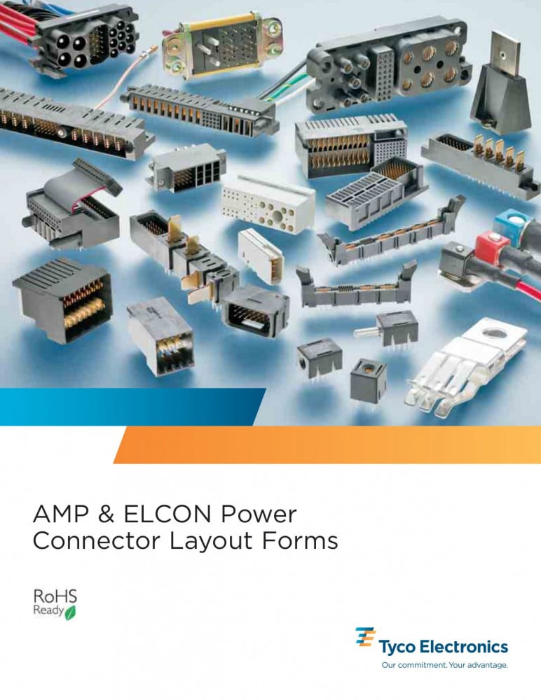 TE Connectivity connector catalog page 1