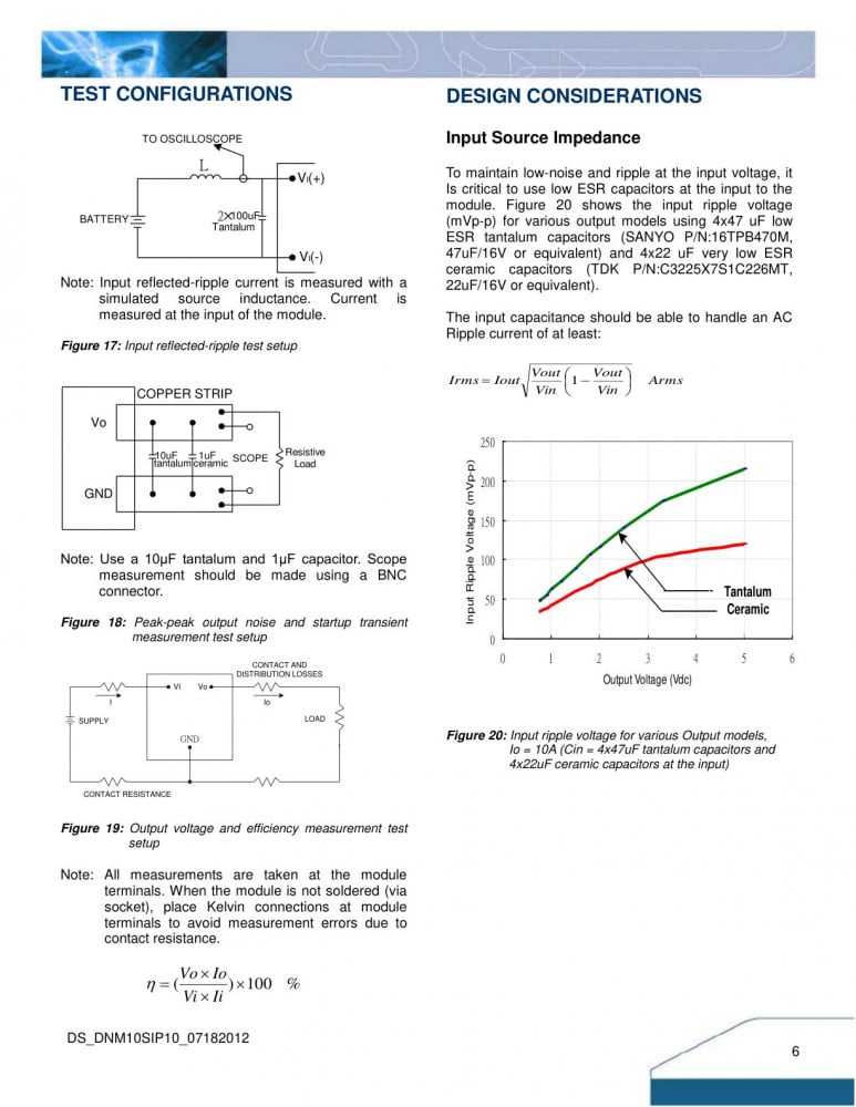 DELTA DNM10S0A0R10NFD datasheet page 6