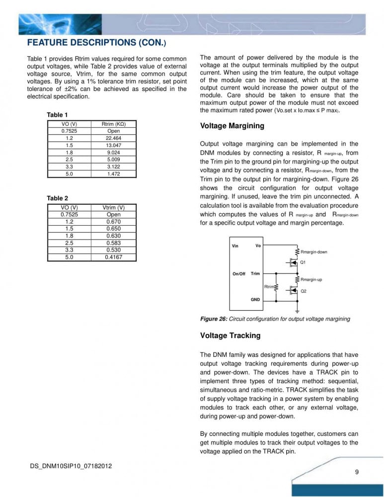 DELTA DNM10S0A0R10NFD datasheet page 9