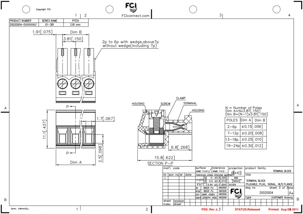 Amphenol 20020004 drawing page 3