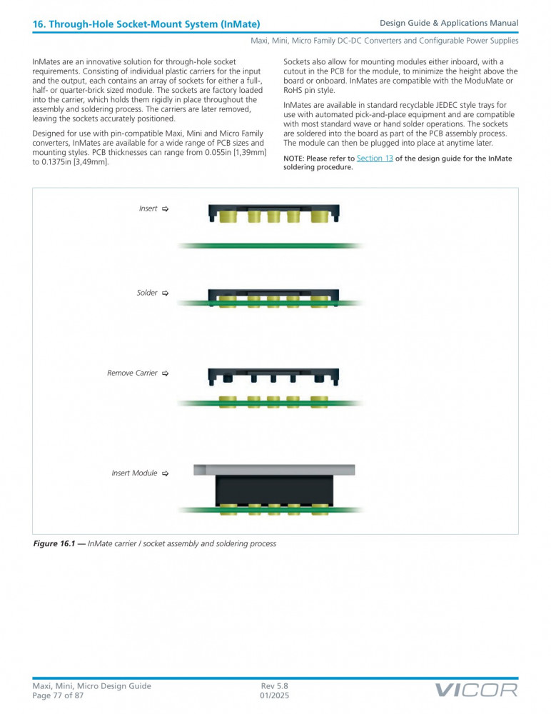 InMate technical document preview, page 1