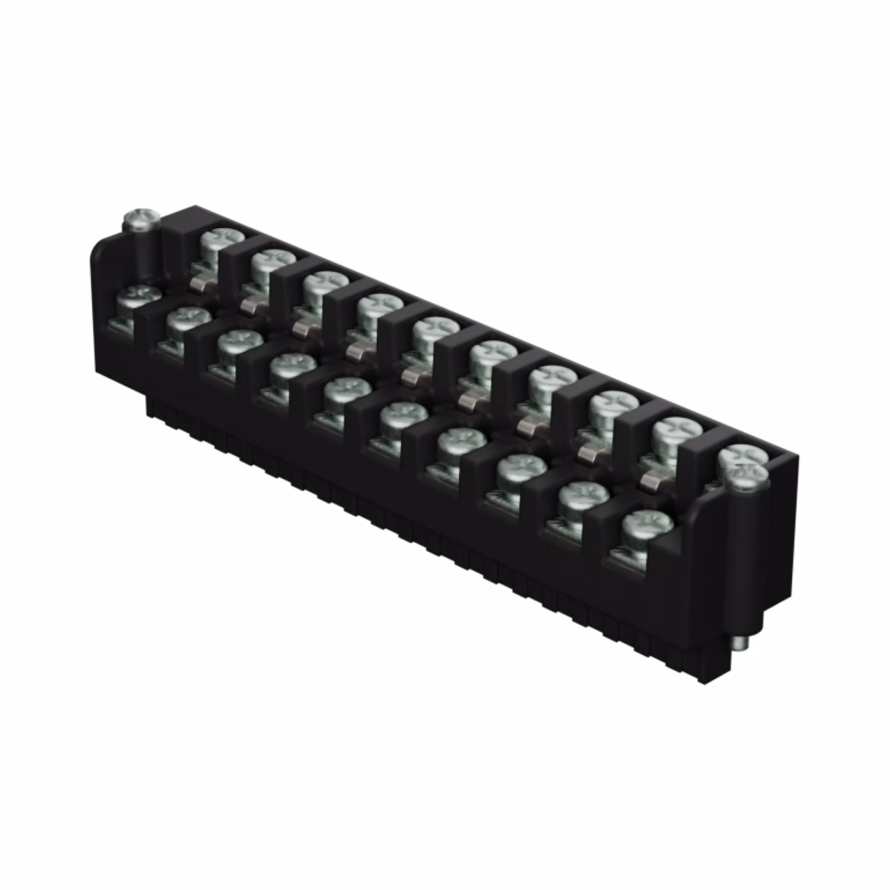 5.08mm Pitch Beau EuroMate Pluggable Terminal Block, Dual Level, 270° Wire Entry, with Retention Screws, 20 Circuits for sale