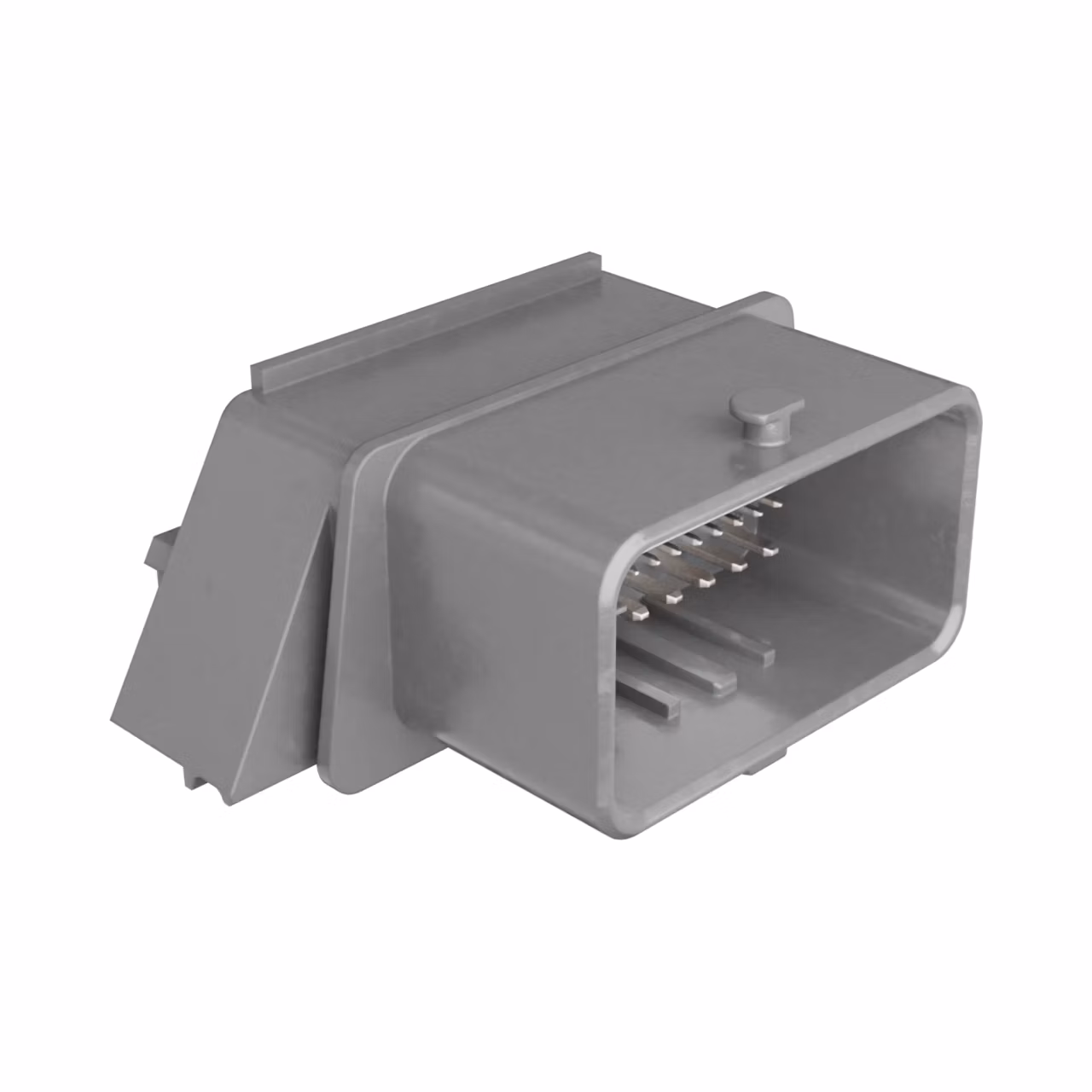 2.50mm, 3.50mm CMC Header, Right-Angle, 28 Position, 1 Port, Gray, Peg, Lead-Free for sale