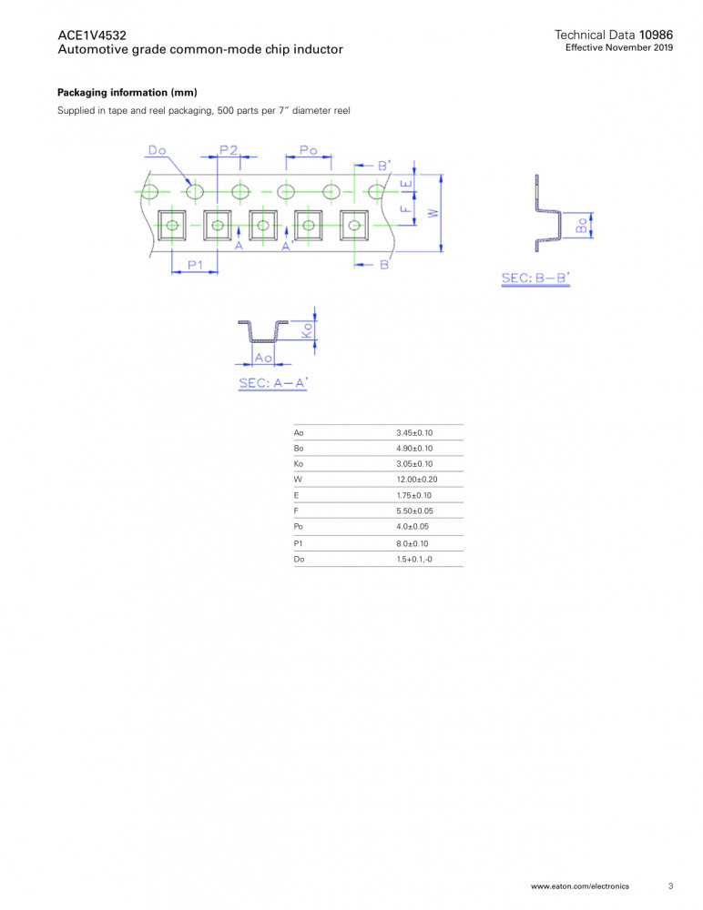 ACE1V4532 datasheet page 3