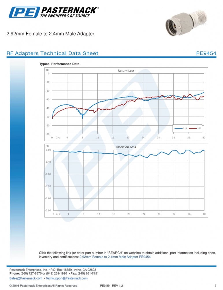 PE9454 technical document page 3
