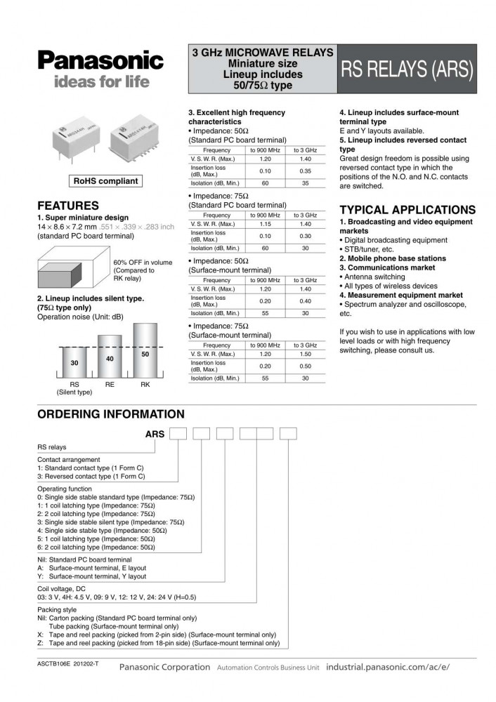 ARS14Y4H product document page 1