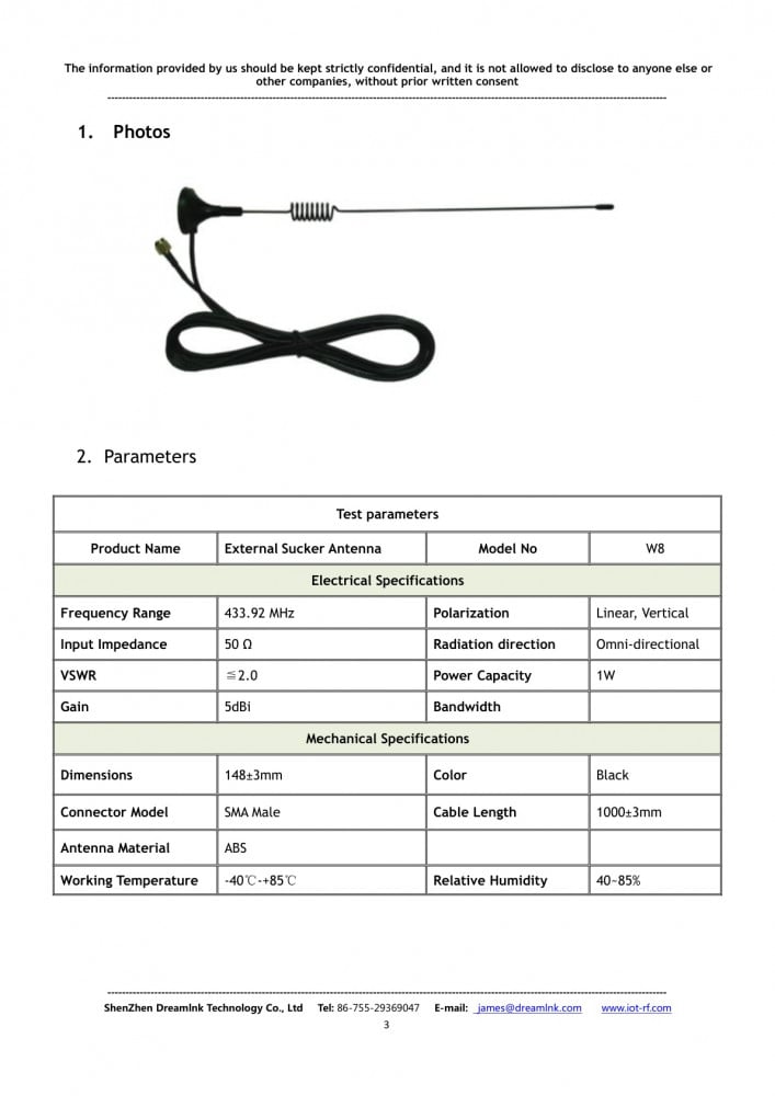 W8-433M technical document page 3
