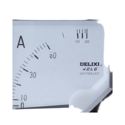 Delixi Electric 42L6A50A Analog Panel Ammeter