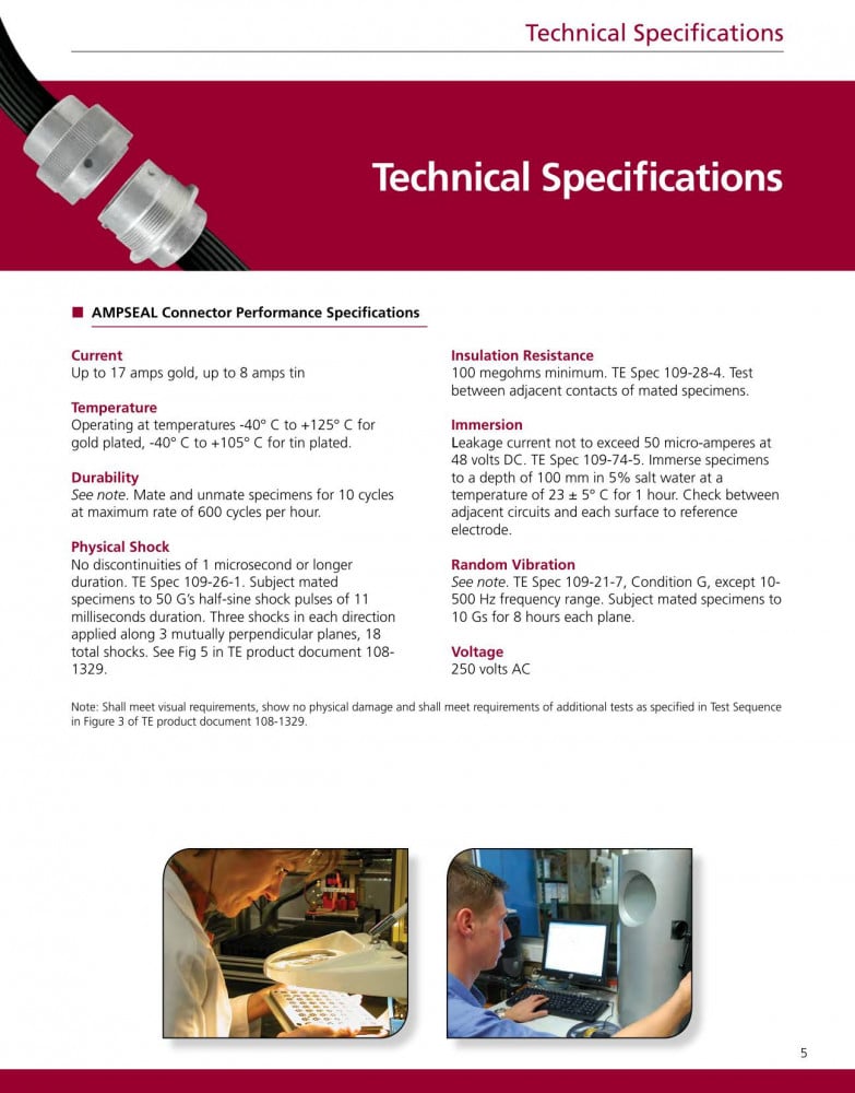 DEUTSCH connector catalog page 7