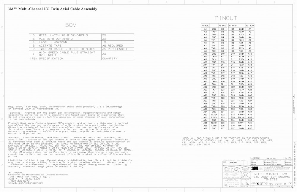 3M 8MS8-1DG11-0.75 technical drawing page 2