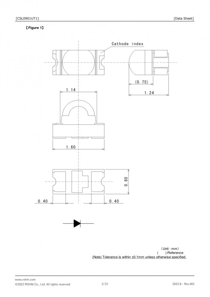 CSL0901UT technical document page 2
