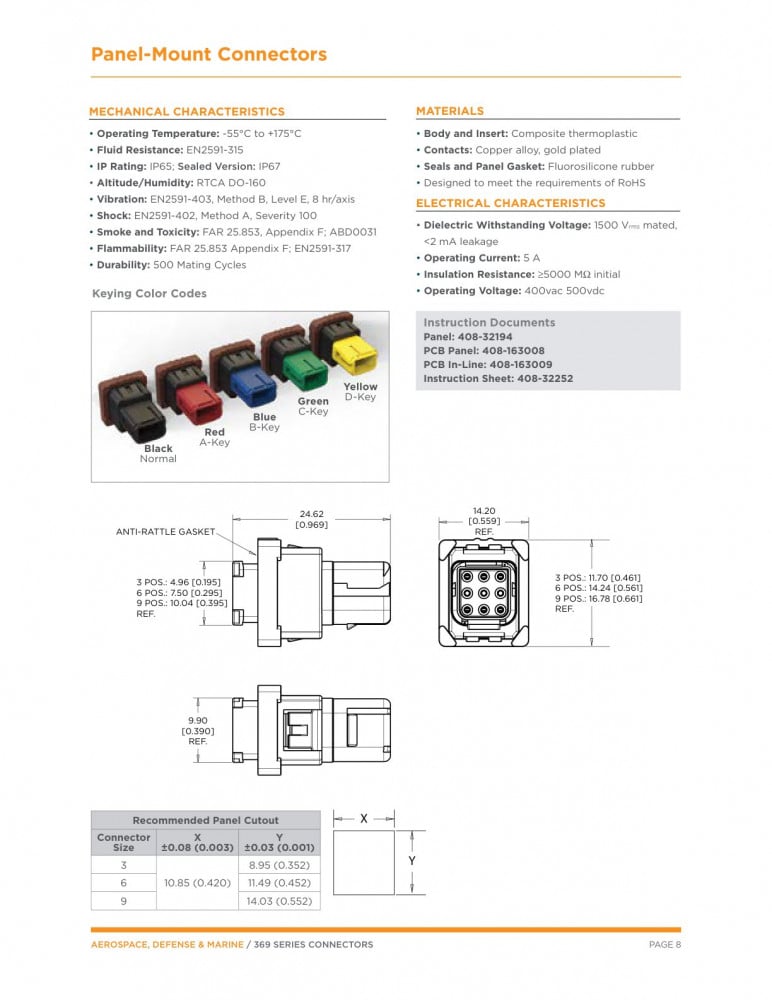 DEUTSCH 369 Series document page 8