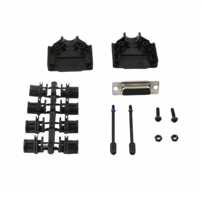 MH CONNECTORS MHDTPK15-K D-Sub Connector Backshell Hood