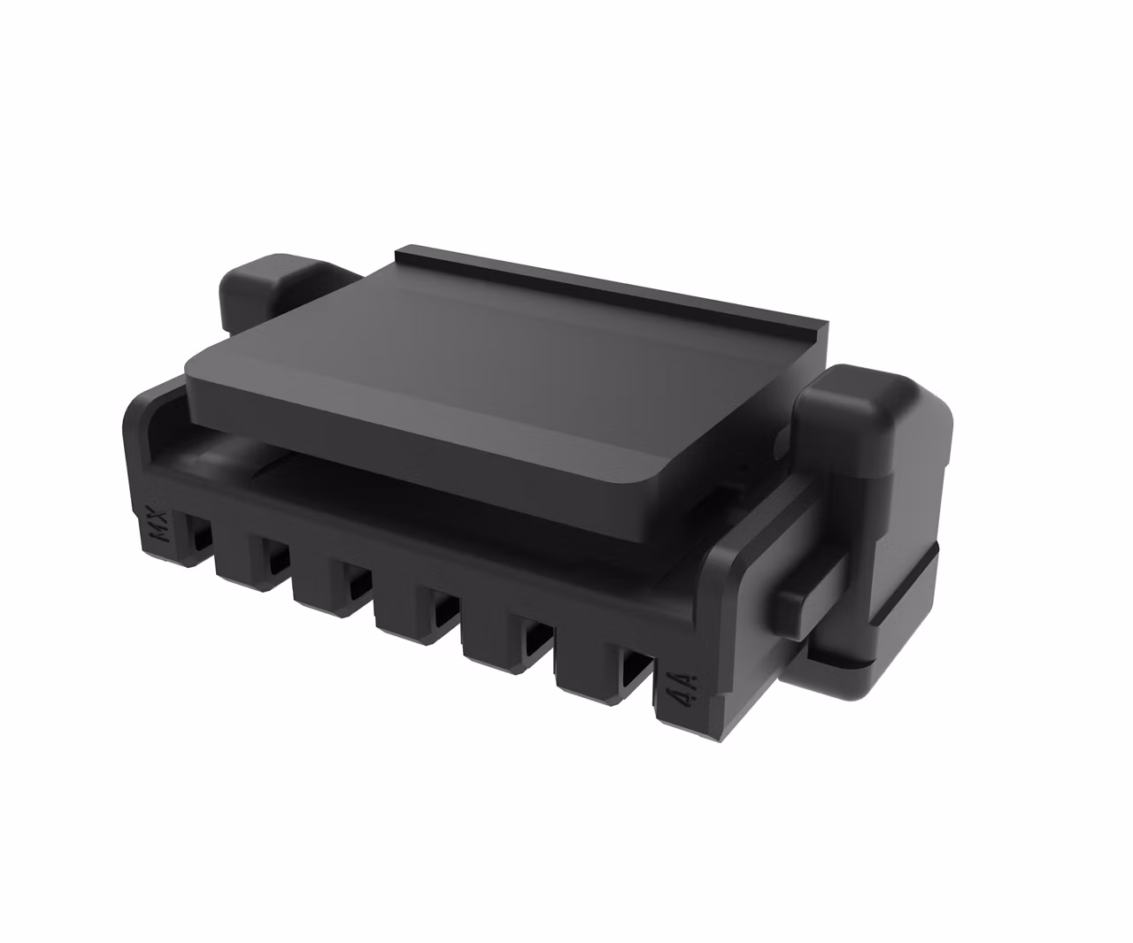 1.50mm Pitch, Micro-Lock Plus Receptacle Crimp Housing, Single Row, Positive Lock, 5 Circuits, Black for sale