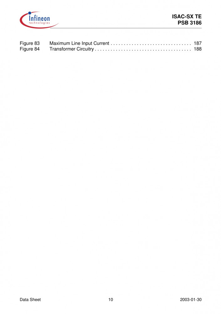PSB3186FV1.4 datasheet page 10