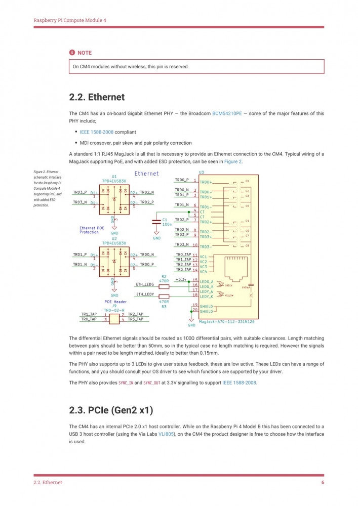 Raspberry Pi CM4 documentation page 7