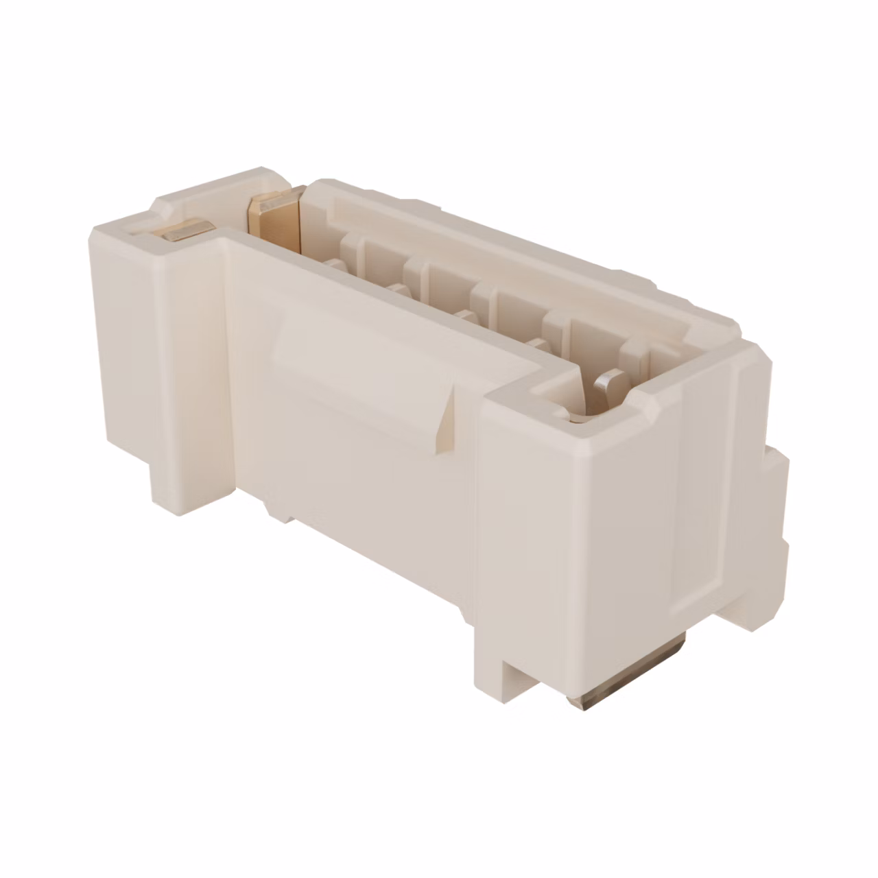1.50mm Pitch, Micro-Lock Plus PCB Header, Single Row, Right Angle, Surface Mount, Tin-Bismuth Plating, Positive Lock, 5 Circuits, Natural for sale