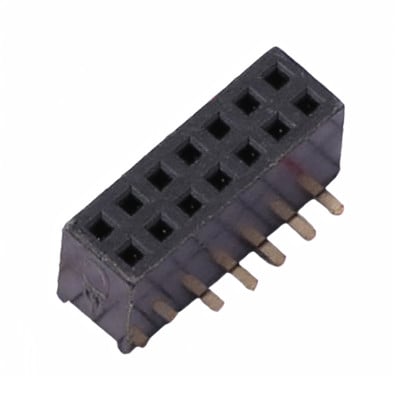 Megastar ZX-PM1.27-2-9PU-W Female Socket Header Receptacle