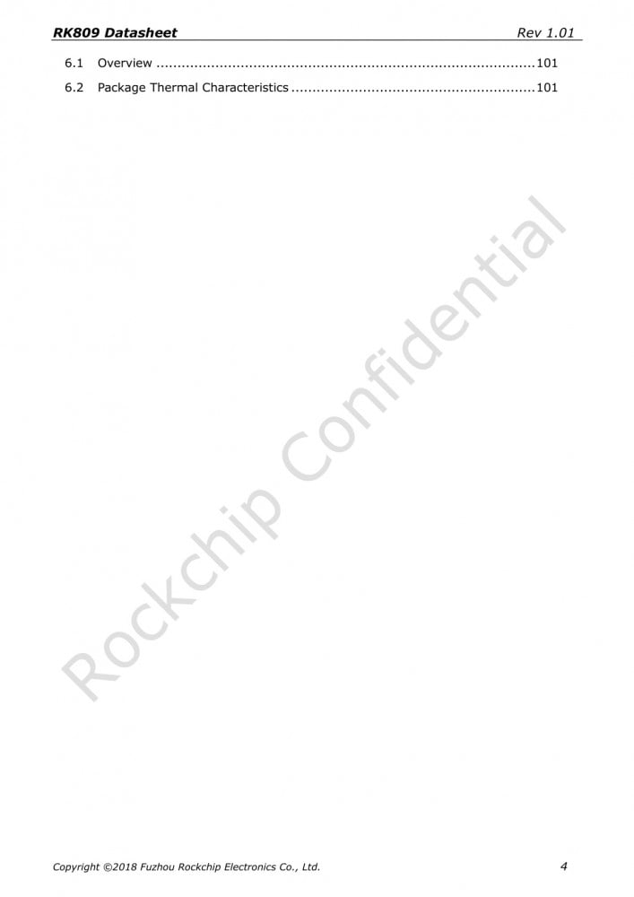 RK809 datasheet page 4