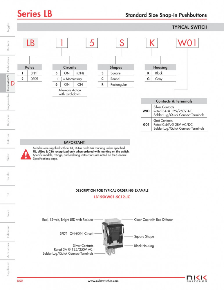 LB-series technical document page 3